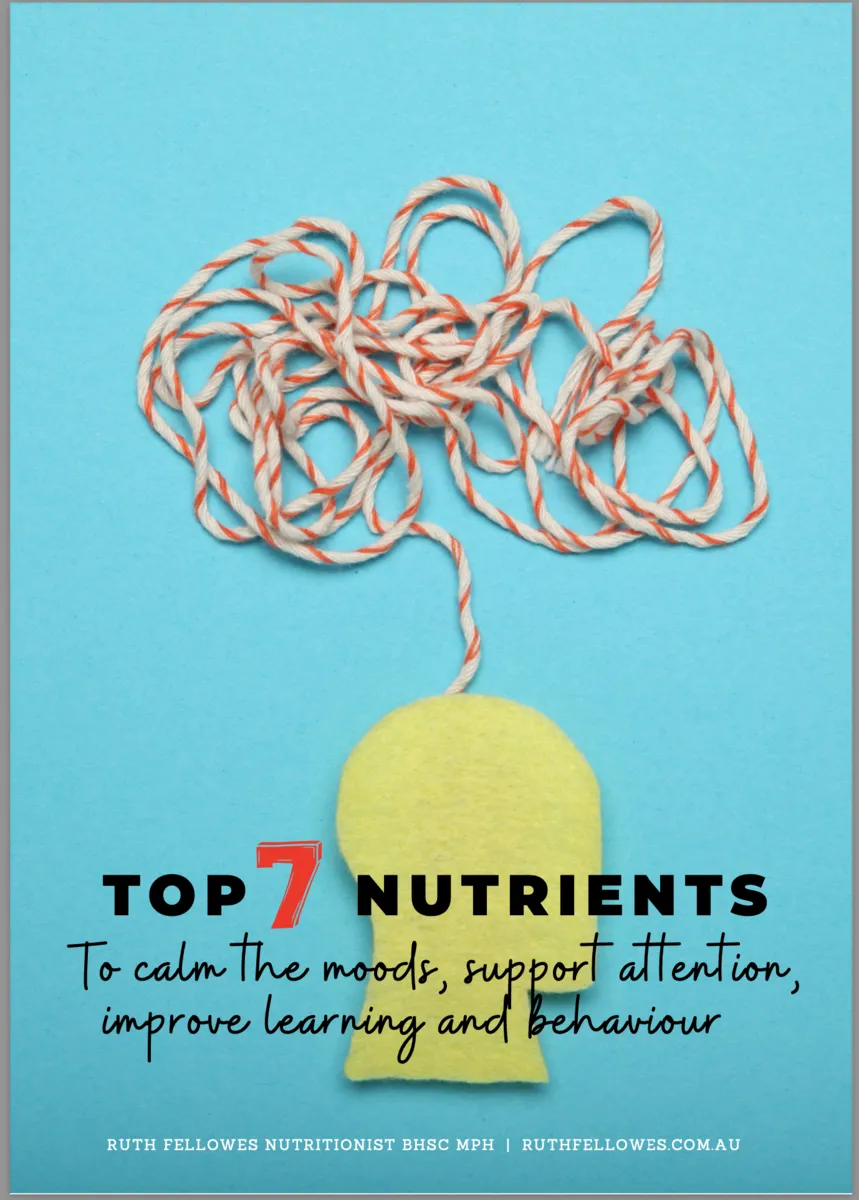 Top 7 Nutrients for ADHD | Ruth Fellowes | ADHD Kids Nutritionist