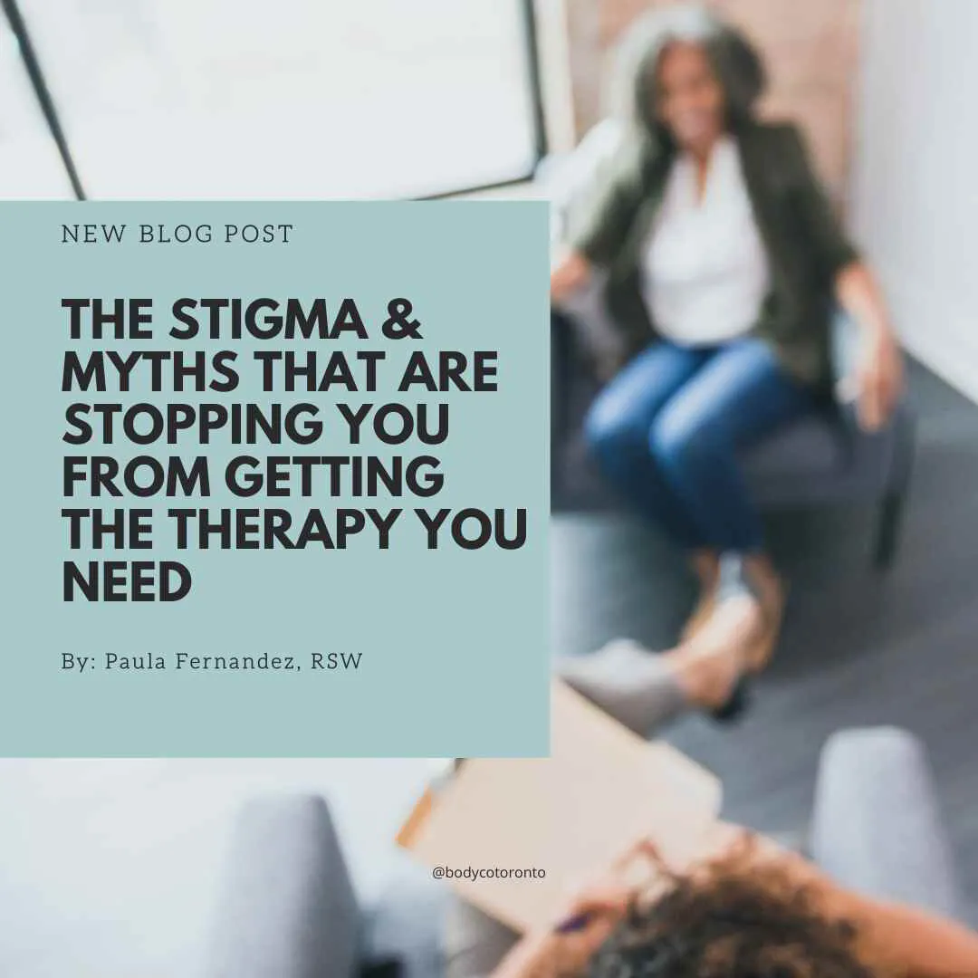 Stigma of therapy | Clearing the myths