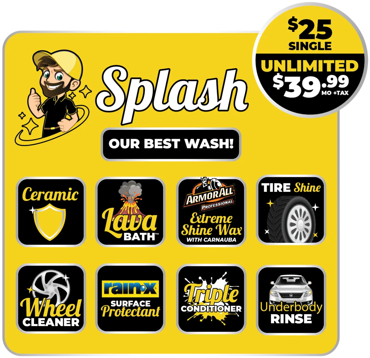 Mr. Splash Car Wash - Visit Us Today and Get Your Free Wash!