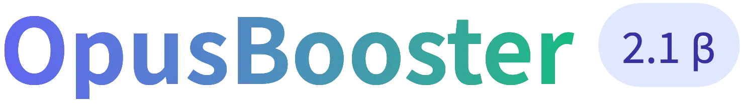 OpusBooster 2.1 β - 集客から販売・コミュニティまで一体化する統合型マーケティングOS