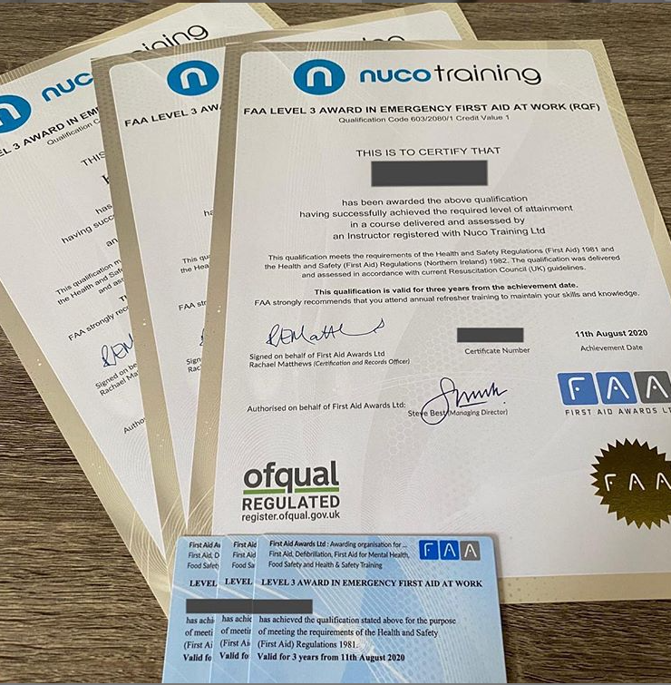 Blueskies First Aid Training About Us - Ofqual and SQA regulated