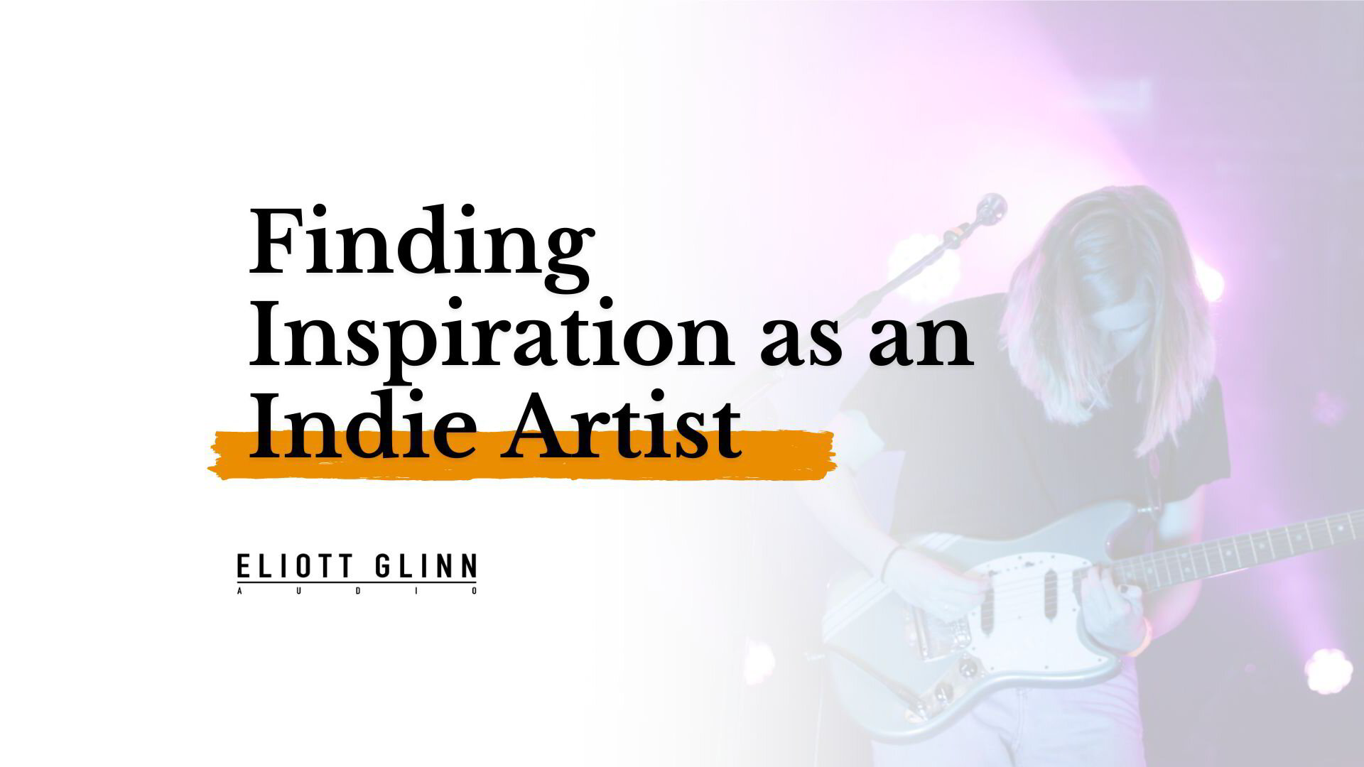 Finding Inspiration as an Indie Artist