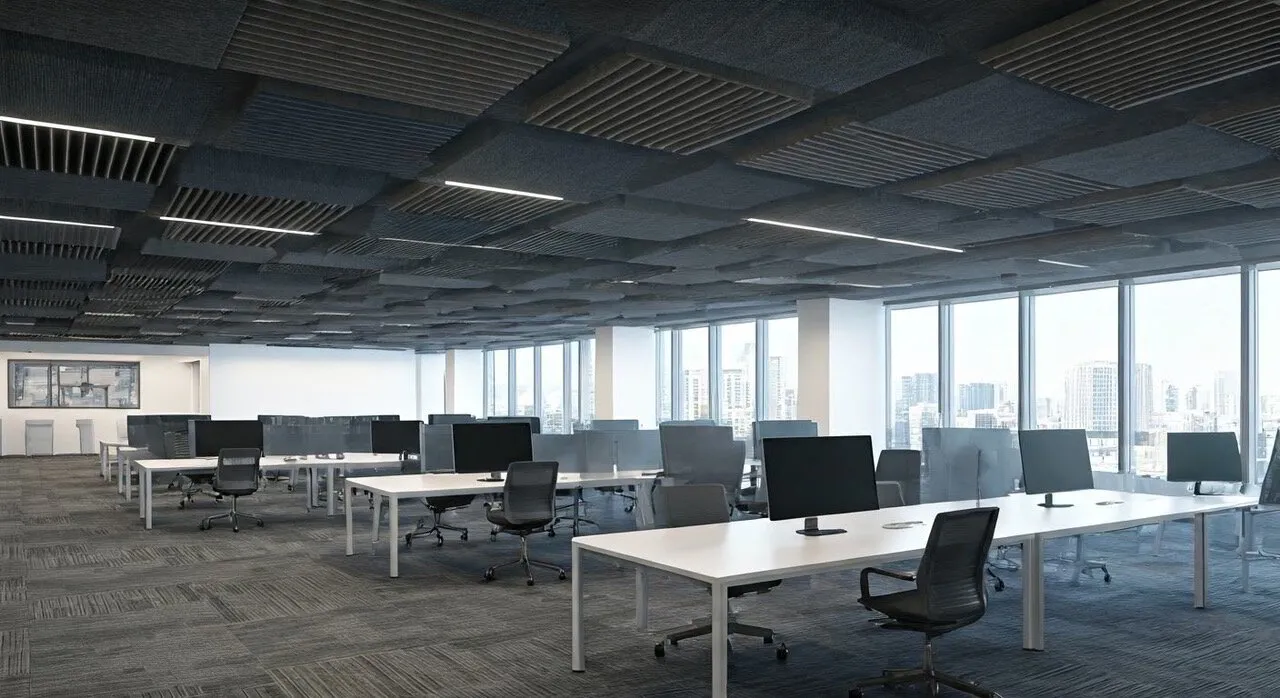 Noisy Office Solutions | Genesis Acoustics SA