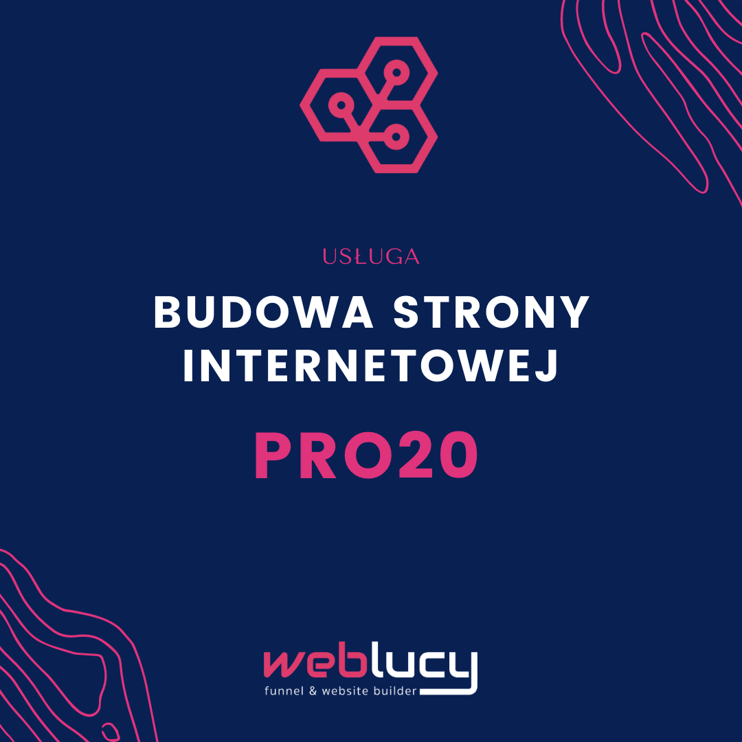 Building a website / PRO 20