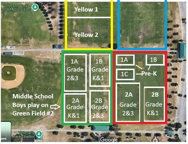 Recreation Field Maps