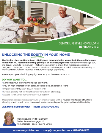 Reverse Mortgage Eligibility, Benefits & Program Guides | Mary Robb