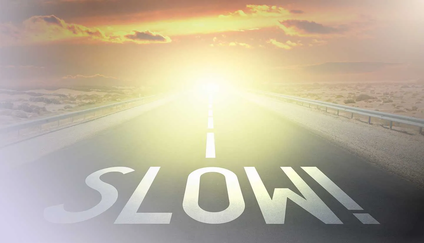 4 Reasons you Need to Slow Down