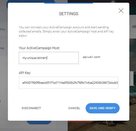 ActiveCampaign Integration