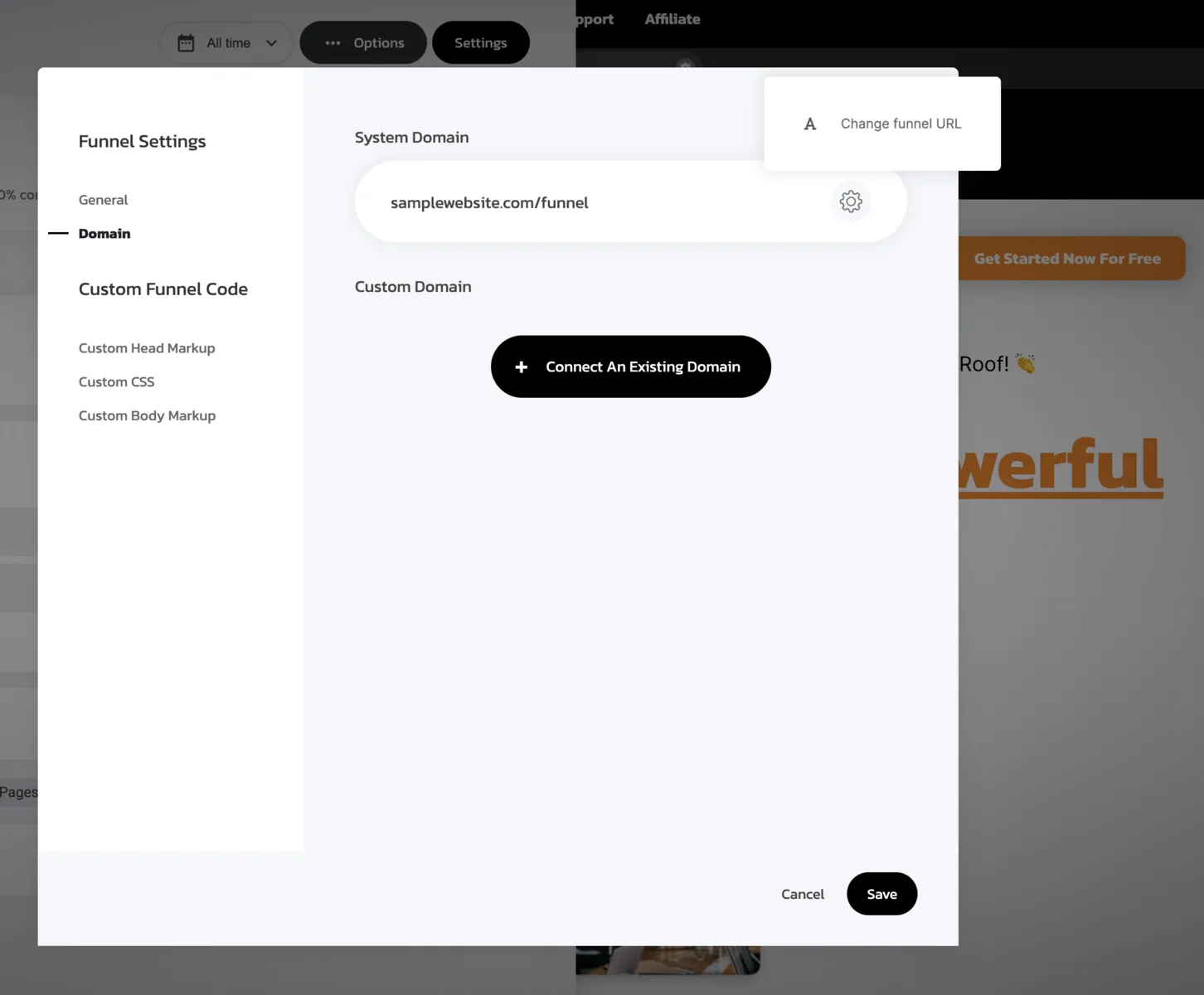 Understanding Your Funnel Settings