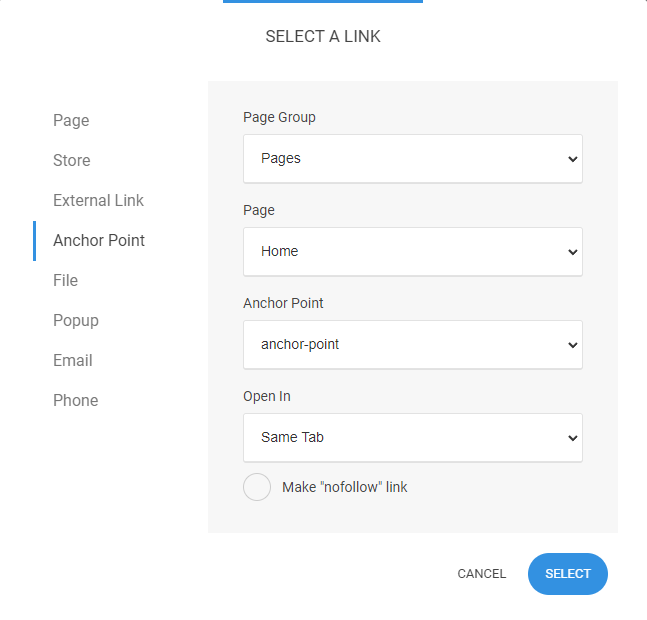 Anchor points - how to scroll down to a certain point