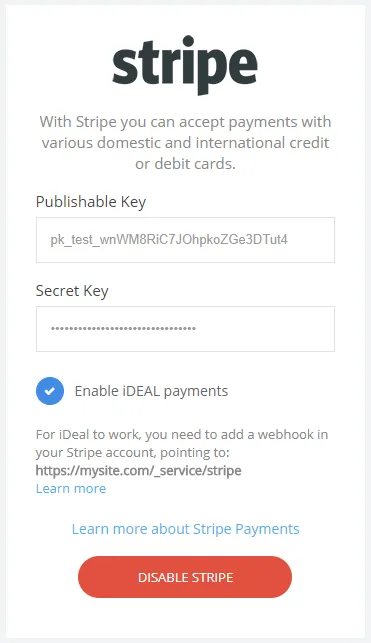 Accept iDEAL payments through Stripe