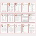 Happy Holidays Games Bundle | 15 Editable Templates