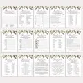 Greenery and Berries Christmas Games Bundle | Templates