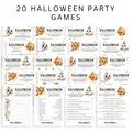 Big Halloween Games Bundle for All Ages | Editable Templates