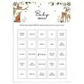 Woodland Baby Shower Bingo Cards Printable | Set of 60