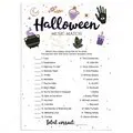Music Match Game | Creepy Halloween Party Activities | Printable Game