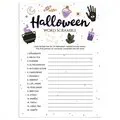 Witch Theme Halloween Word Scramble Answers Key Included | Printable