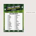 Football Commercials Bingo Cards for The Big Game | Printable