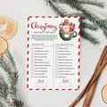 Editable Christmas Party Games Bundle | Gnomes Themed