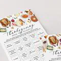Find the Guest Thanksgiving Bingo Card | Instant Download