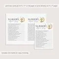 Bear Baby Shower Nursery Rhyme Quiz Questions | Printable