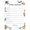 Dear Retiree Wishes Card | Retirement Party Activities