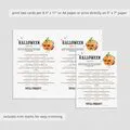 Big Halloween Games Bundle for All Ages | Editable Templates