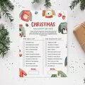 Funny Santa's Naughty or Nice List | Printable Xmas Game for Adults
