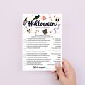 Witch Halloween Party Games Pack | Editable Templates