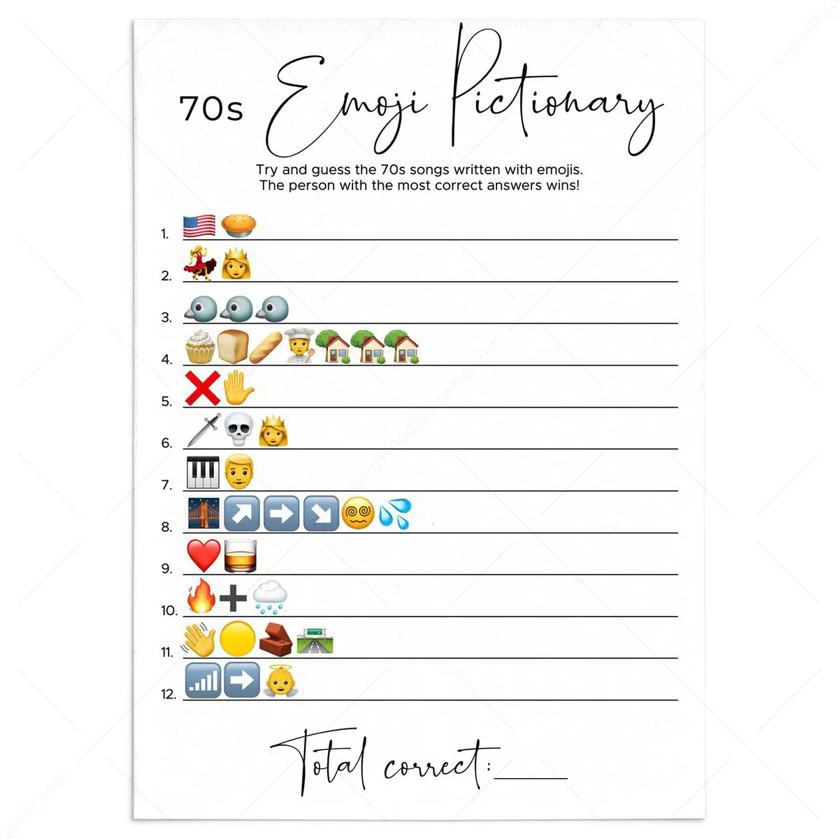 Emoji Songs