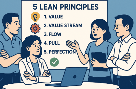 Die 5 Prinzipien von Lean Management – verständlich erklärt für Einsteiger