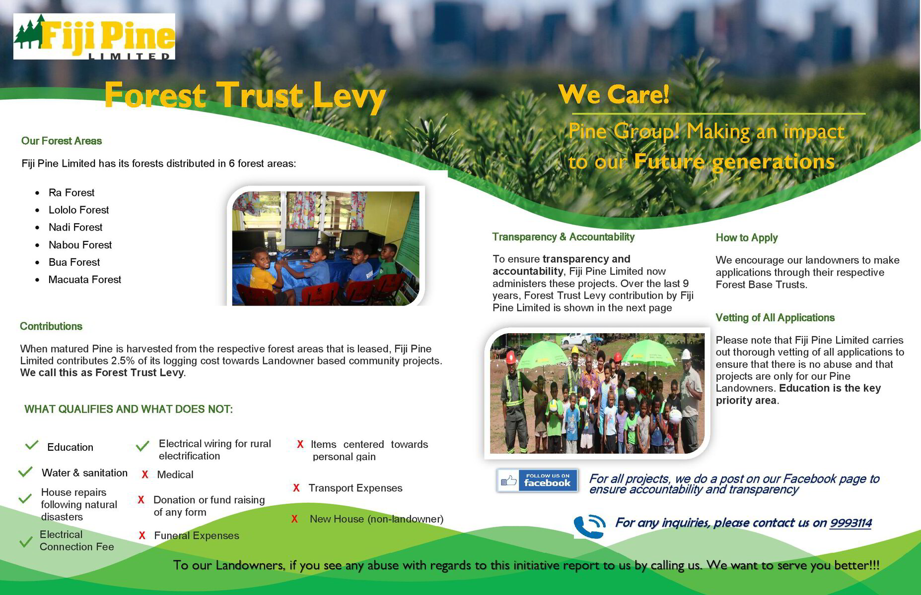 Forest Trust Levy