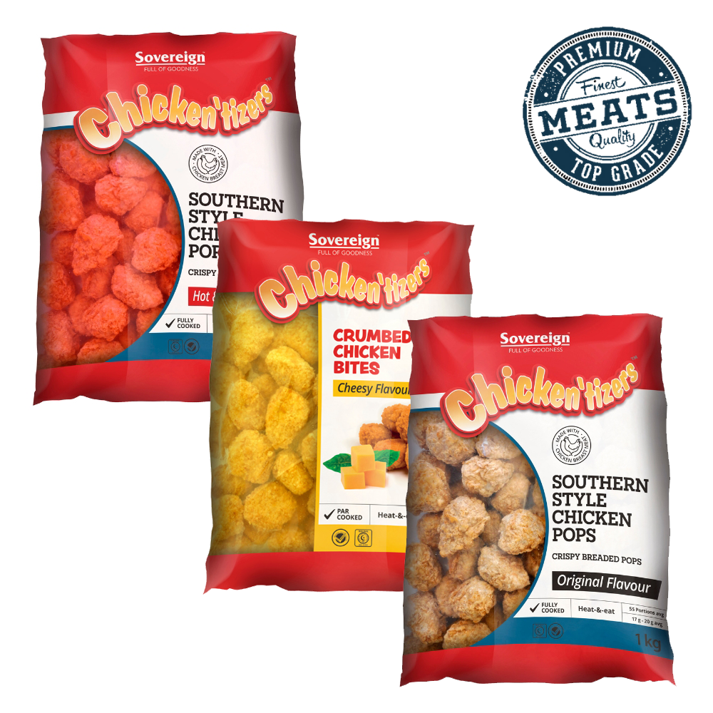 Chicken'tizers Chicken Cheesy Bites - Tip Top Meat Online Store