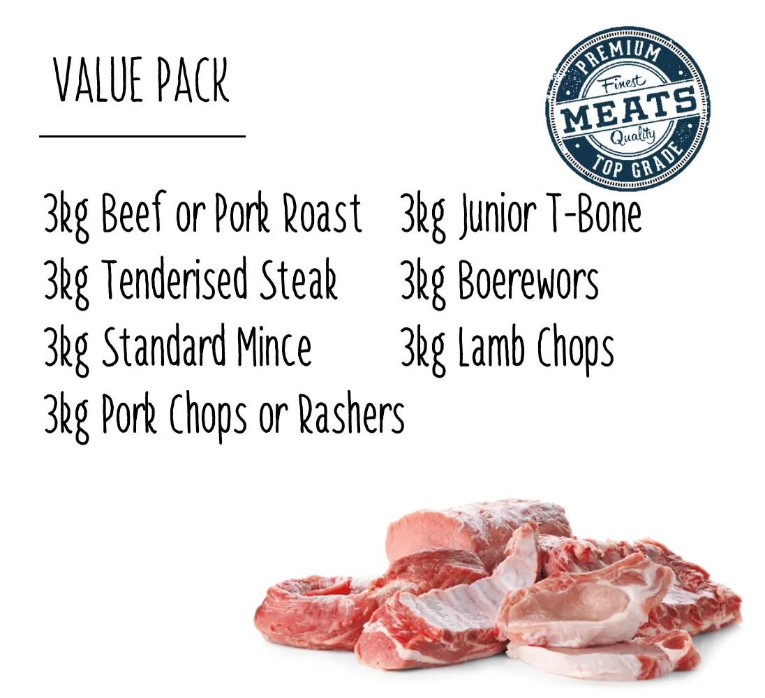 Value Pack Meat Hamper - Tip Top Meat Online Store