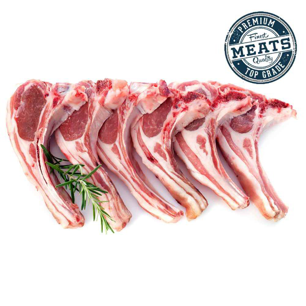 raw lamb chops