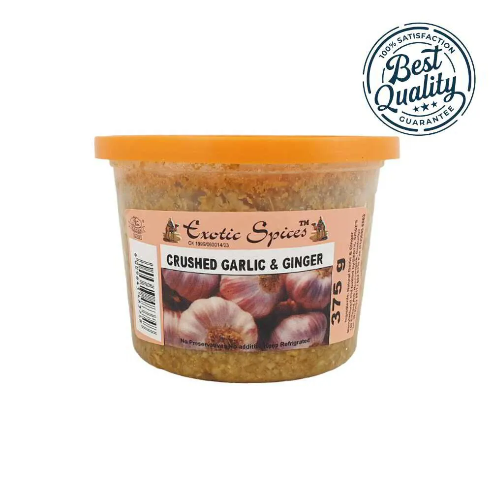 Crushed Garlic & Ginger - Tip Top Meat Online Shopping