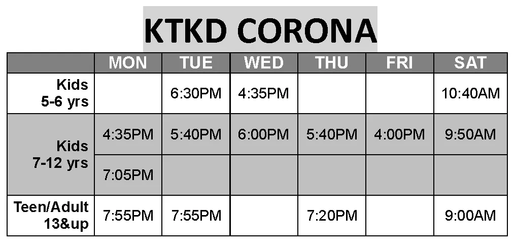 CONTACT US | Martial Arts Lessons in Corona, NY - Korea Taekwondo-KTKD
