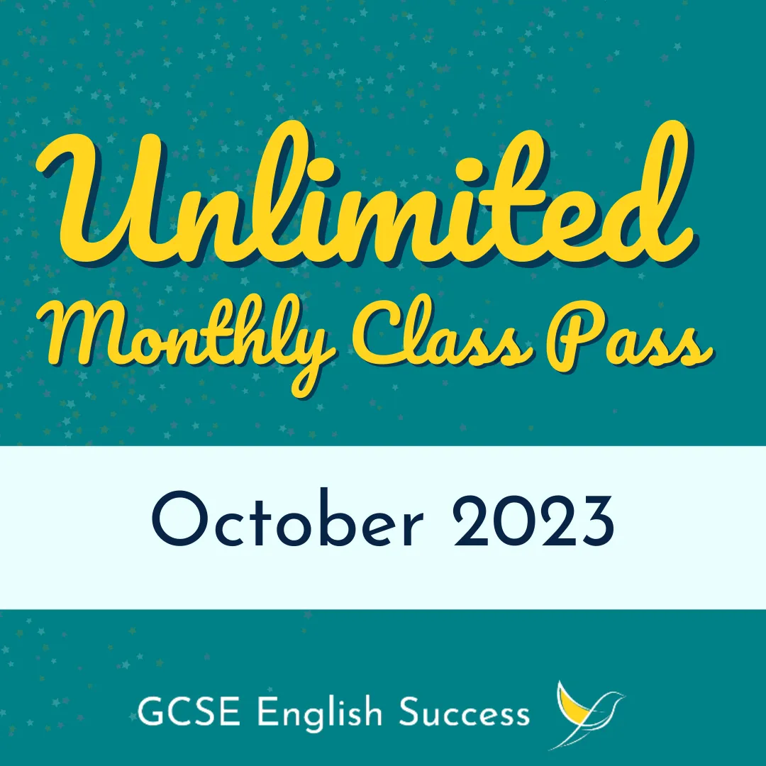 Unlimited Monthly Class Pass: October 2023
