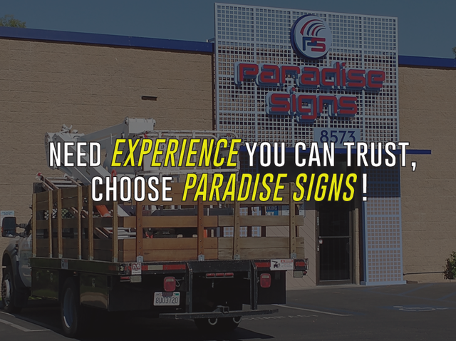 Paradise Signs And Graphics