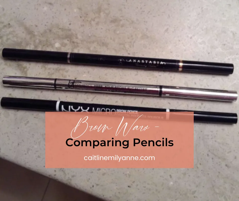 Brow Wars- Comparing Pencils