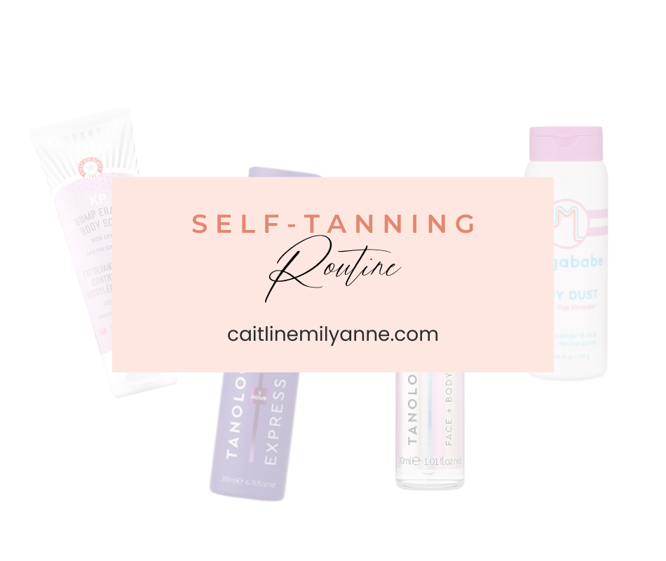 Efficient Self-Tanning Routine
