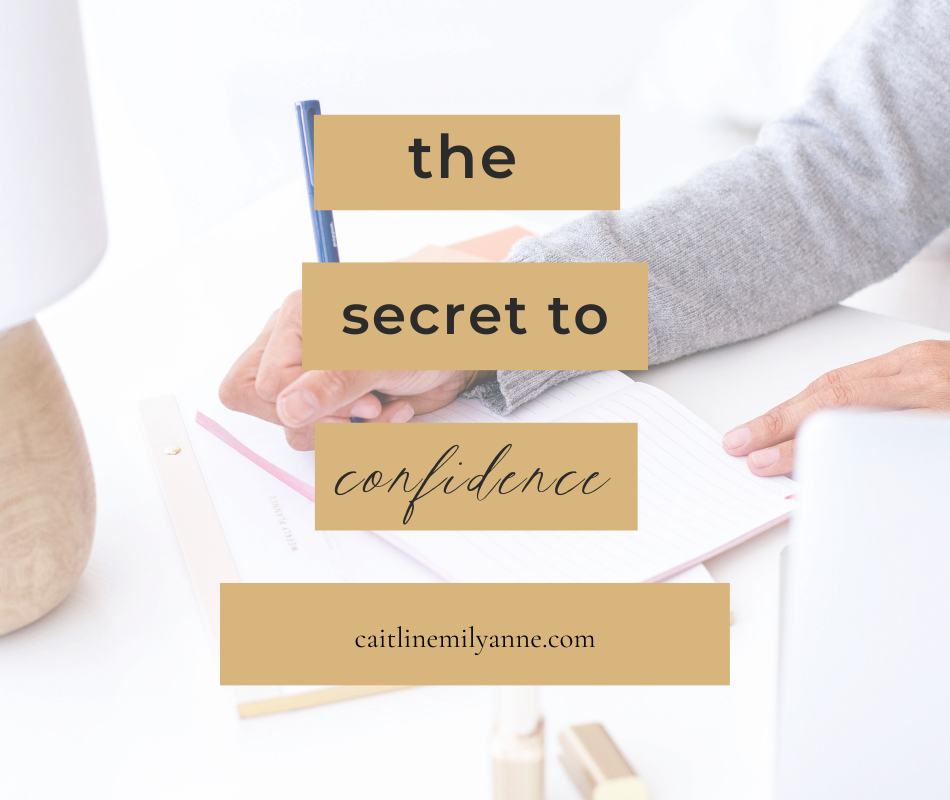 The Secret to Confidence