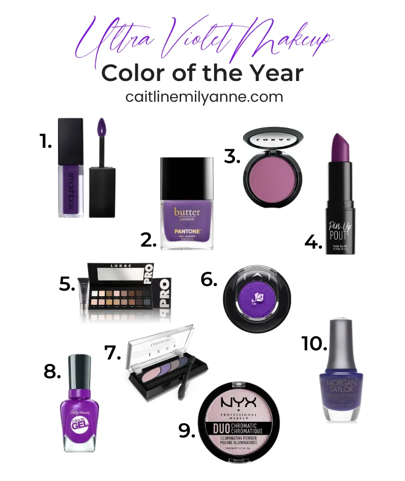 Ultra Violet Makeup - Color of the Year